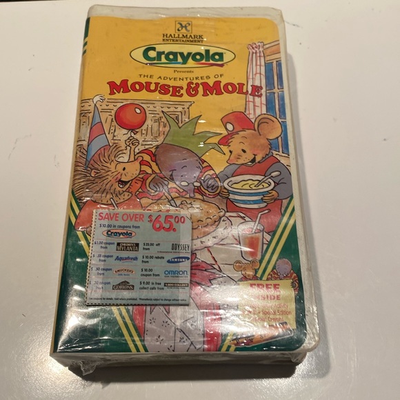 Hallmark | Media | Nwt Vintage Crayola Presents The Adventures Of Mouse ...